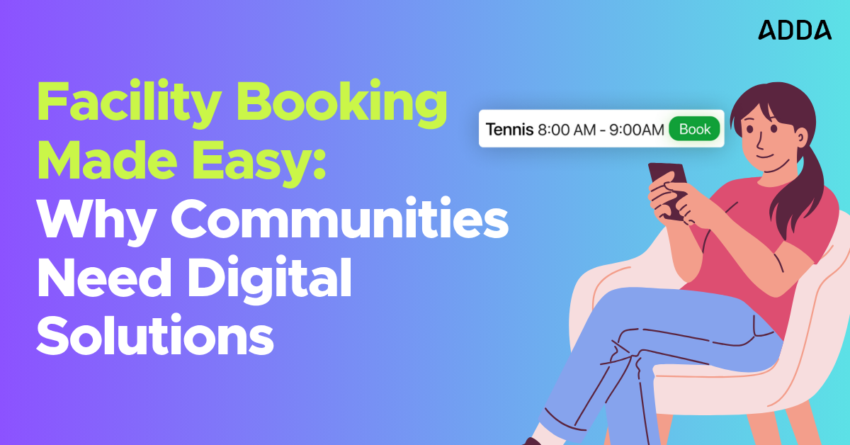Facility Booking for Communities in the UAE | ADDA